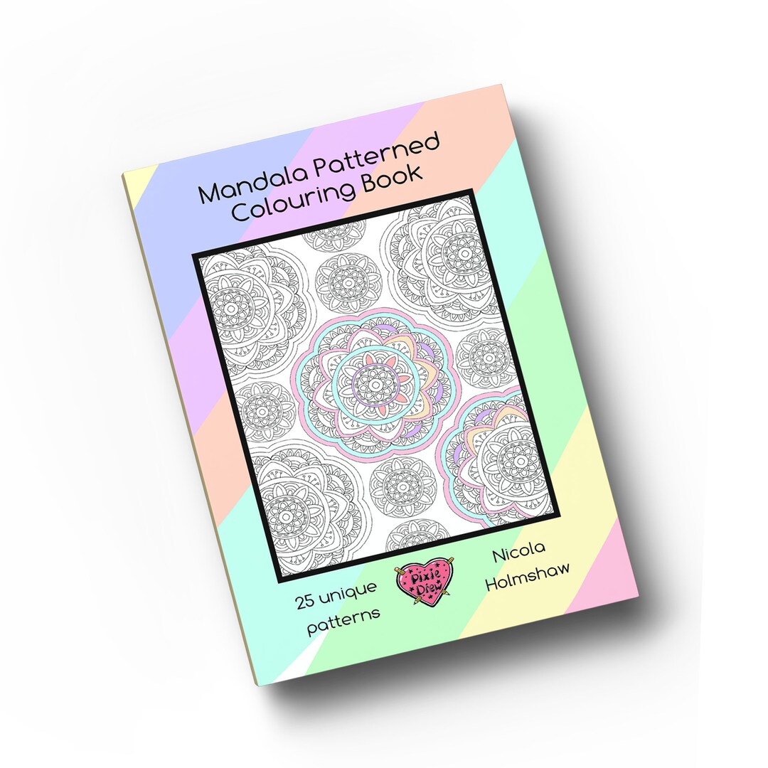 Mandala Colouring Book Slight Second - Etsy