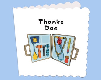 Doc Thank You Card - Etsy