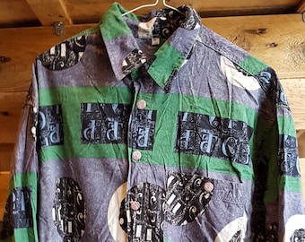 80s pattern shirts | Etsy