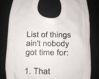 Funny bib | Etsy