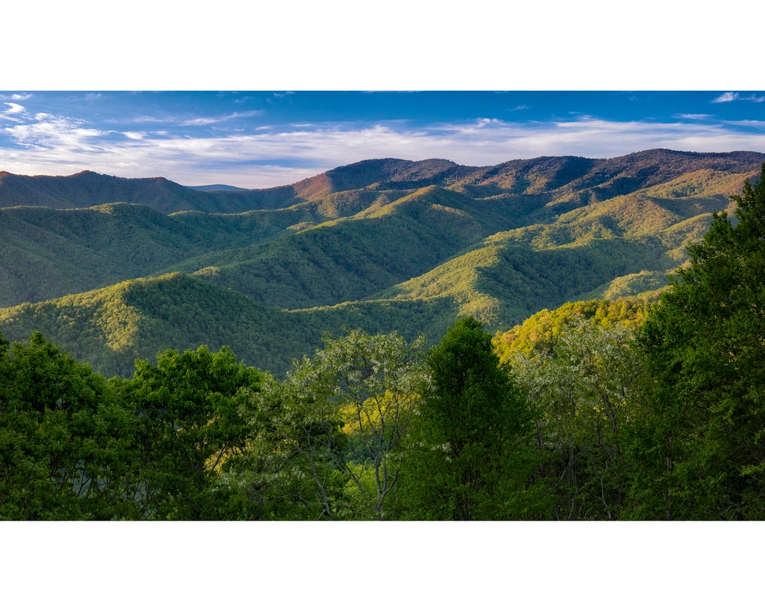 Thomas Divide - Great Smoky Mountains - Etsy