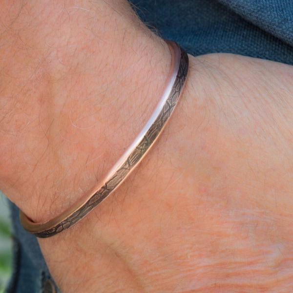 Copper Mens Bracelet - Etsy