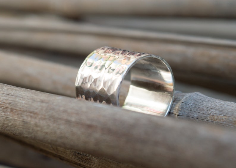 Sterling Silver Ring Silver Thumb Ring Band Ring - Etsy