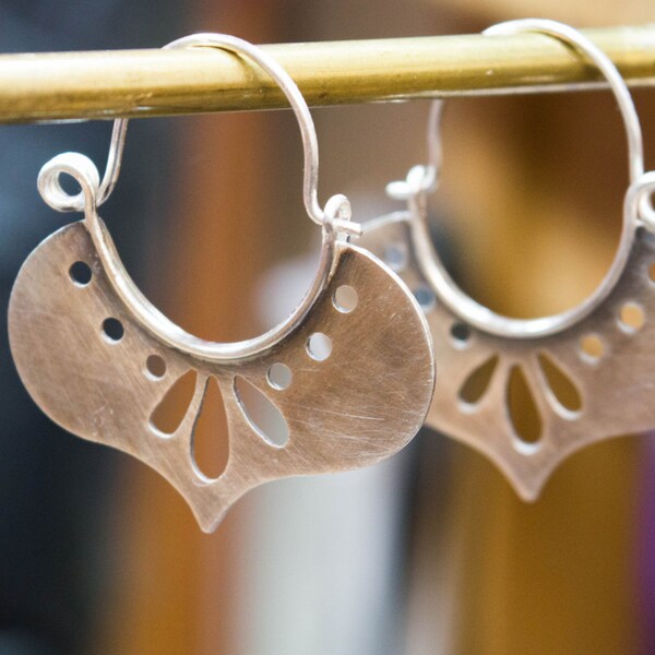 Rustic Earrings - Etsy