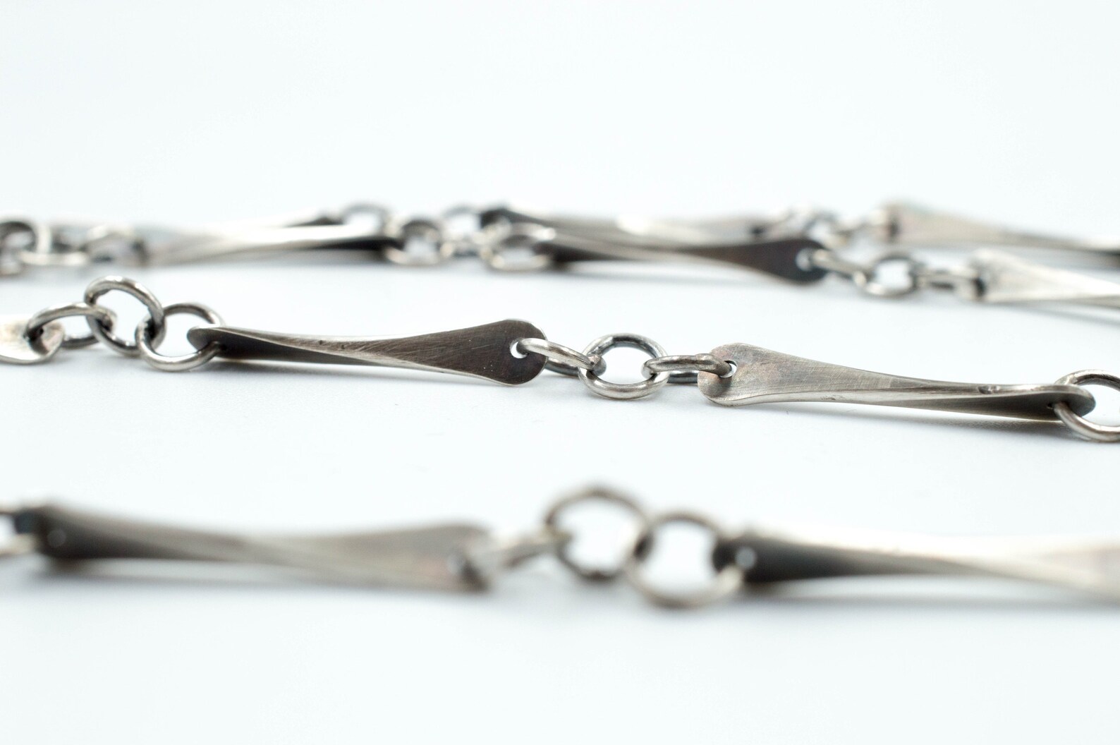 Sterling Silver Chain Handmade Chain Necklace - Etsy