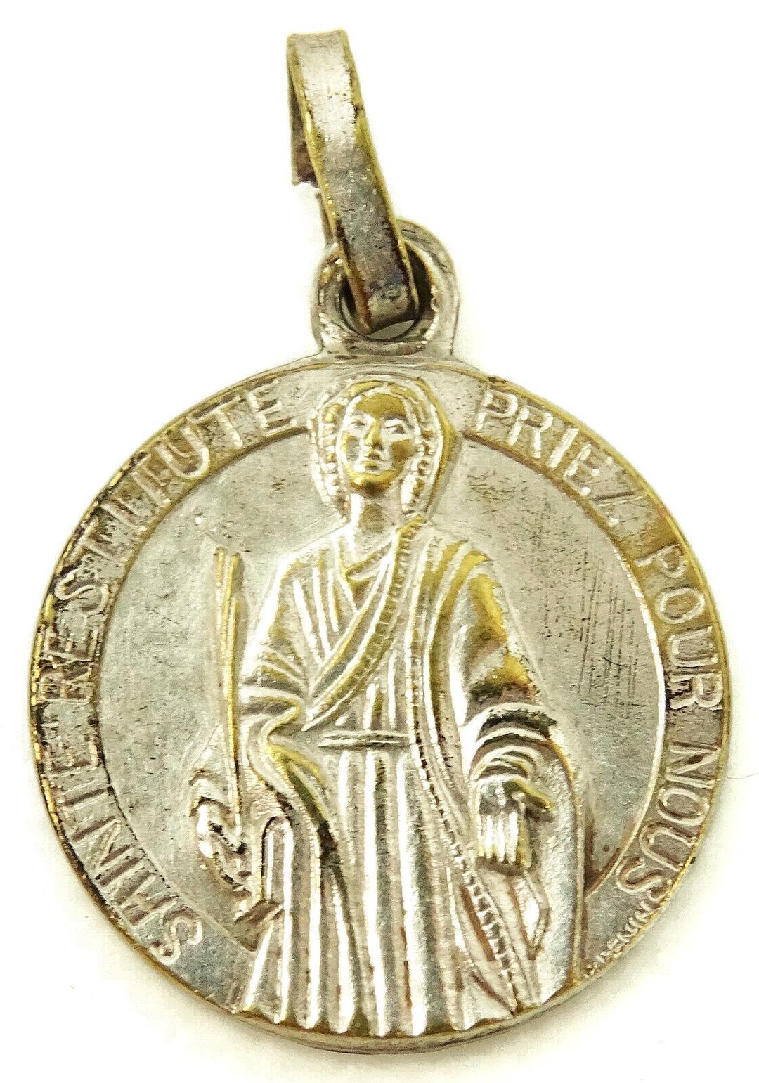 St Restituta of Africa Vintage Medal Sainte Restitute - Etsy