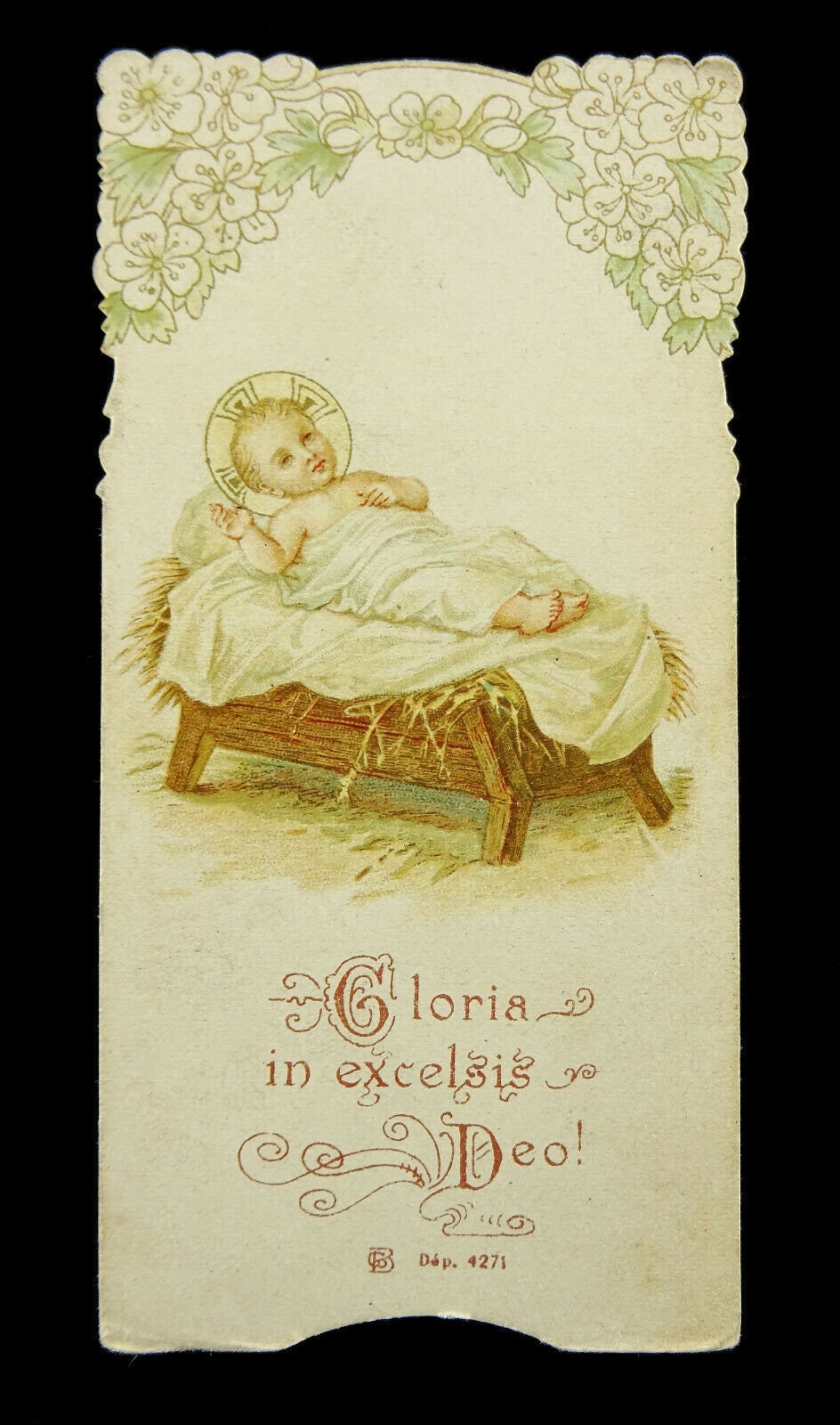 Antique German Holy Prayer Card Baby Jesus Christmas Nativity - Etsy