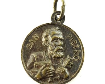 St. Peter Pendant - Etsy