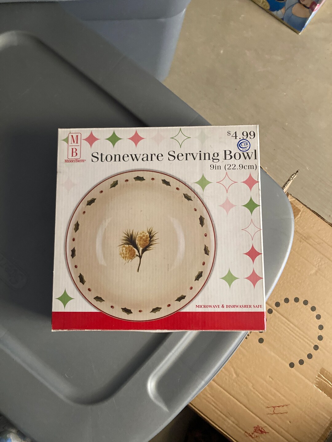 4 Piece Serving Pieces Merry Brite Holiday Home Cream& Sugar ,gravy ...
