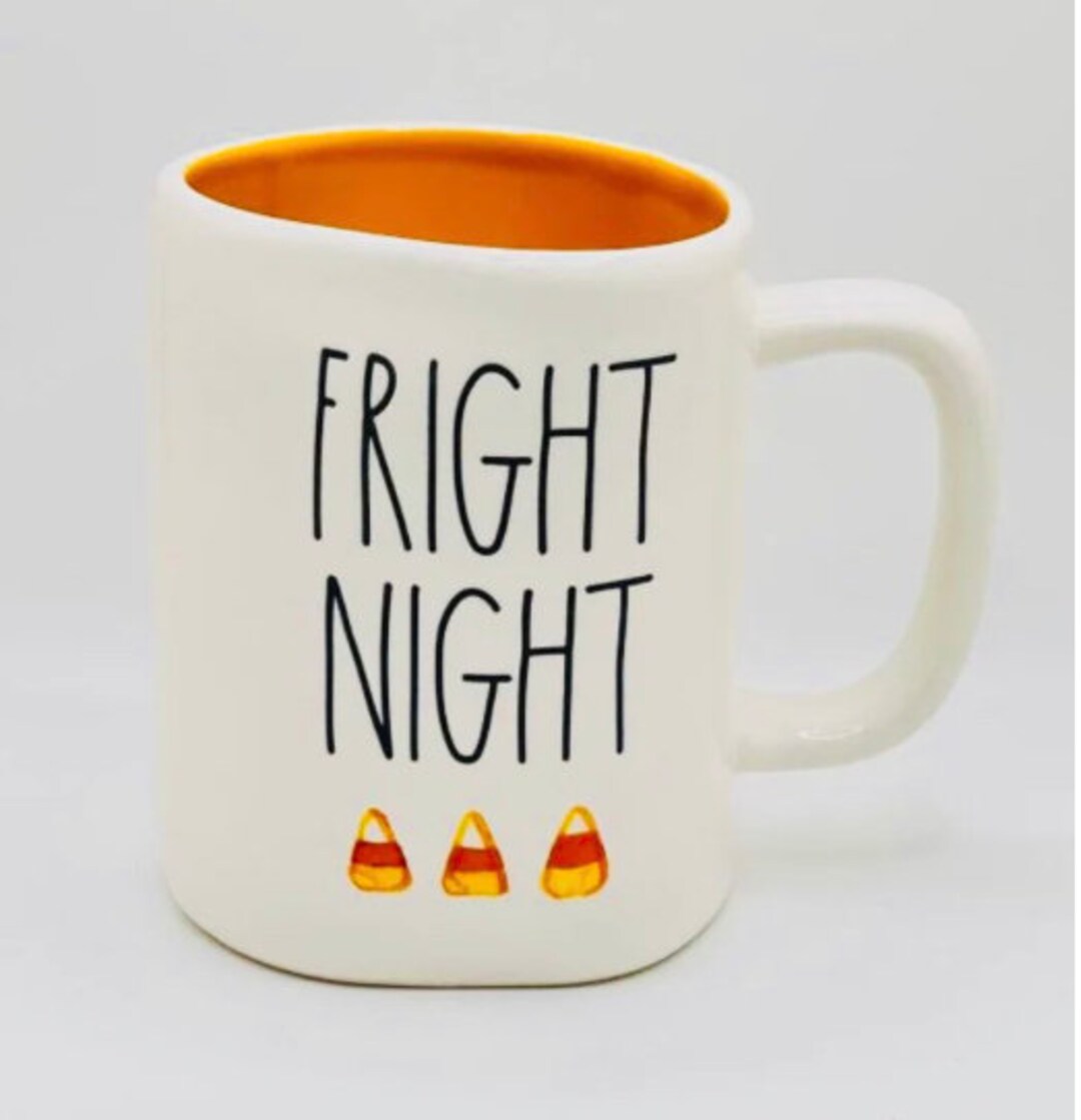 Rae Dunn Fright Night With Candy Corn Mug - Etsy