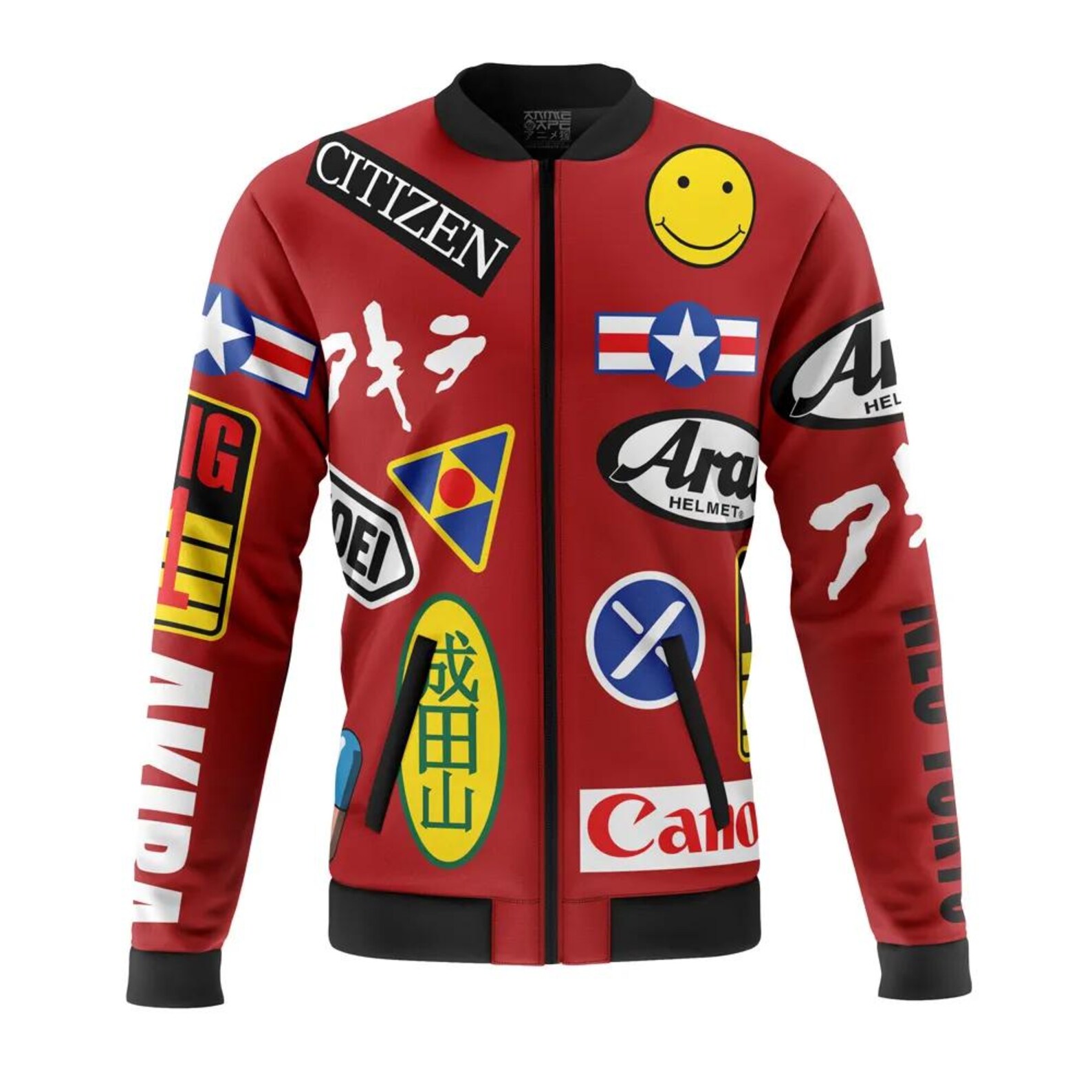 Akira Full Decals Casual Bomber Jacket - Etsy