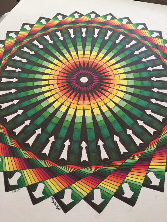 Radial Symmetry Art
