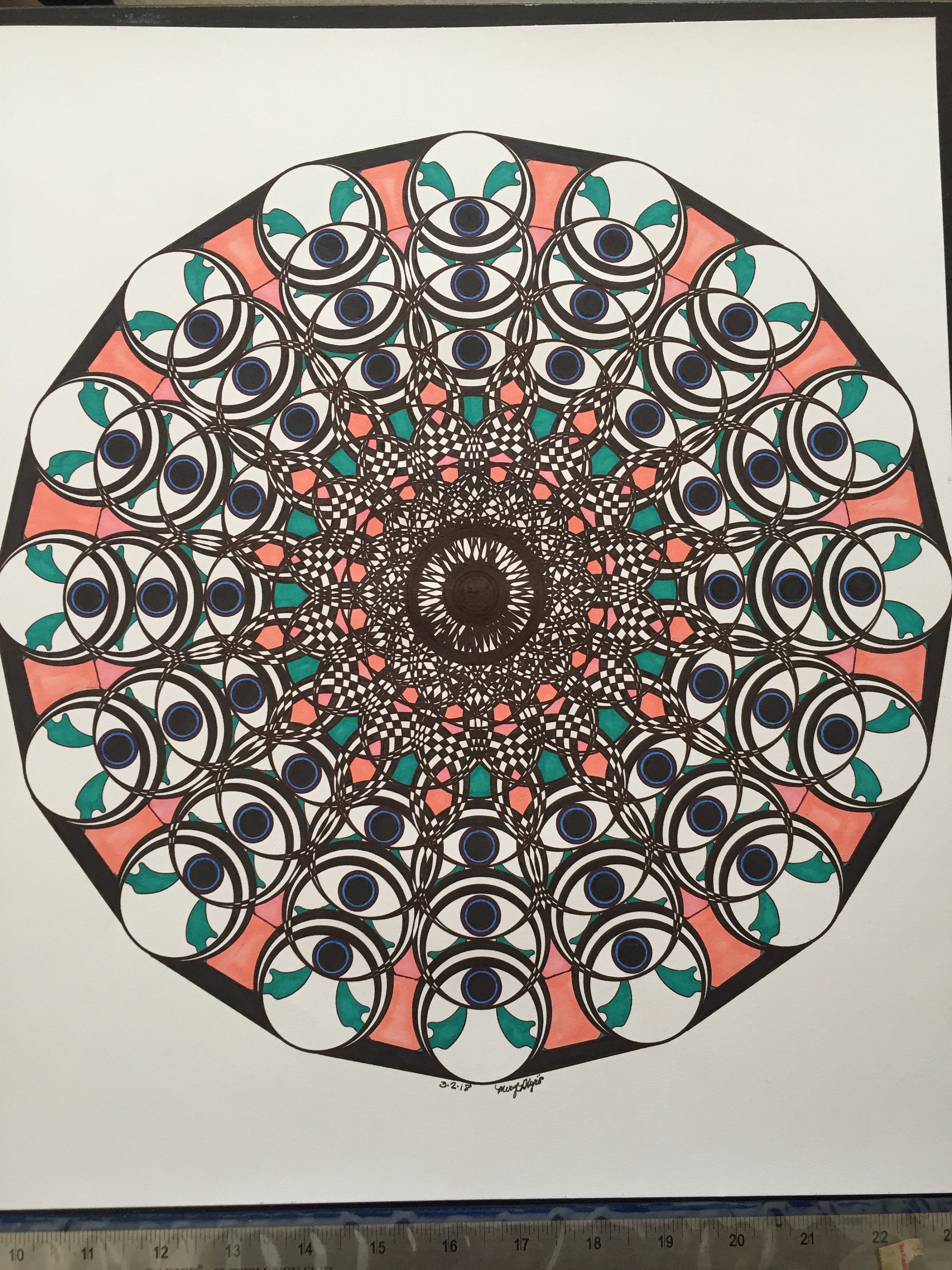 Sharpie Drawings Of Eyes