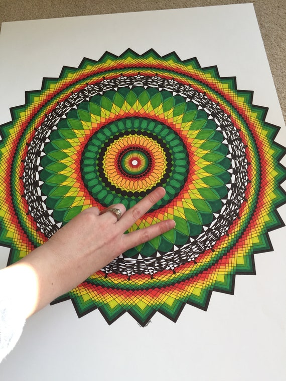 Trippy Rasta Drawings