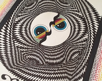Psychedelic Op Art | Etsy