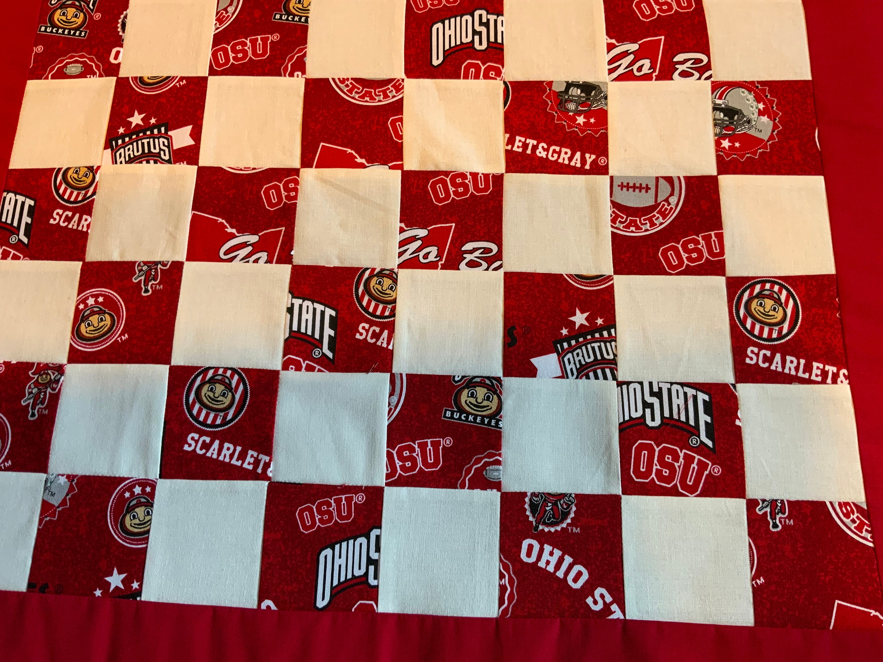 Ohio State Checkerboard - Etsy