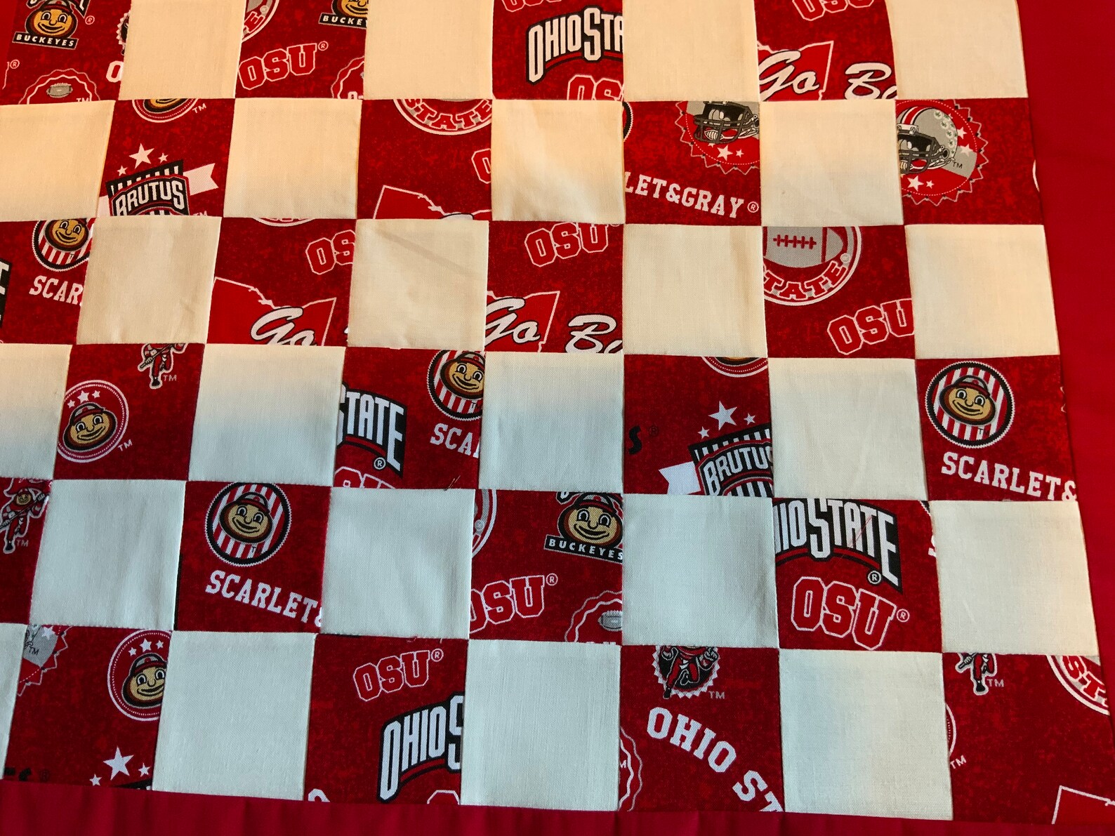 Ohio State Checkerboard - Etsy