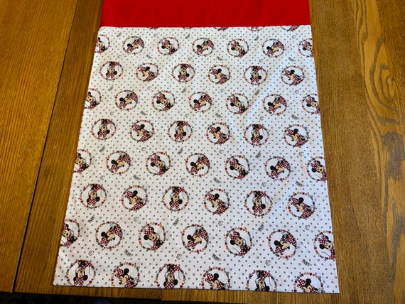 Minnie Mouse Queen Size Pillowcase. 21 X 29 | Etsy