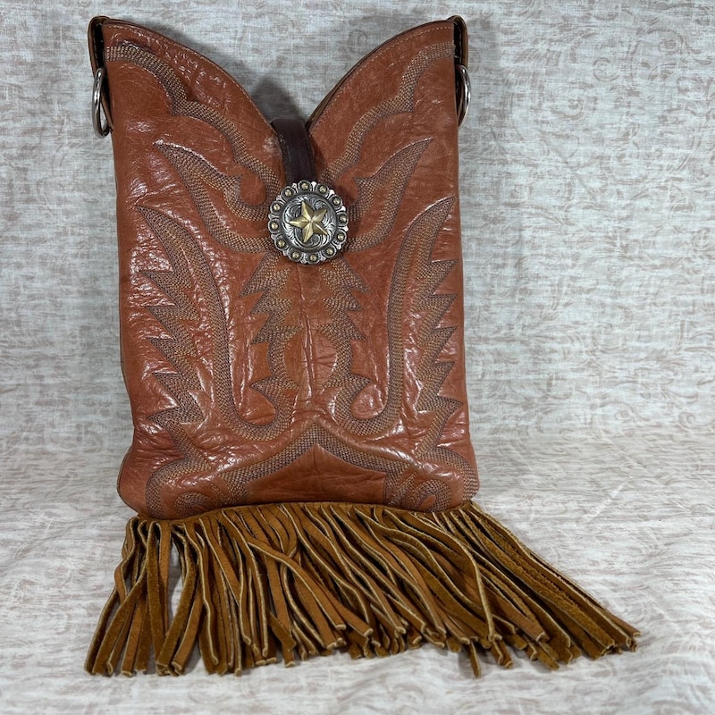 Fringe Boot Purse - Etsy