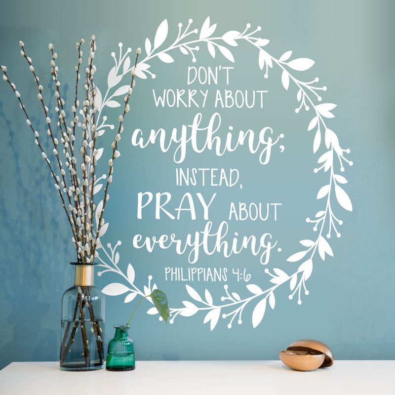 Bible Wall Art Sticker - Etsy UK