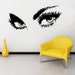Giant Women Eyes Vinyl Wall Art Sticker Salon Window Bedroom Decal - Etsy