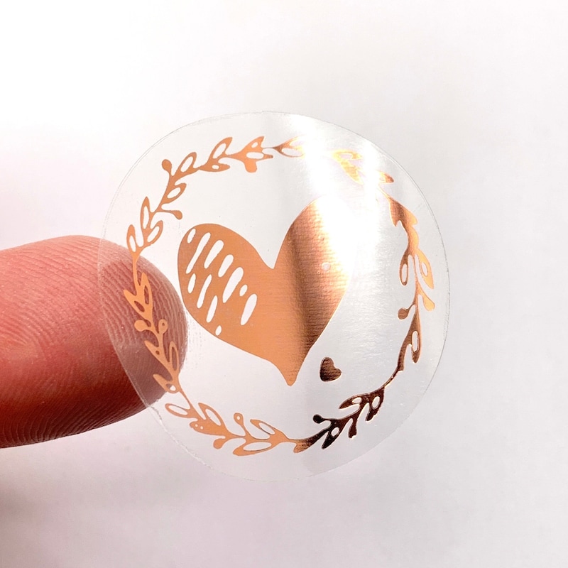 Wedding Heart Stickers - Etsy