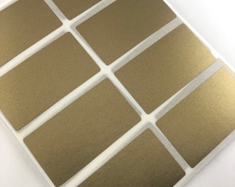 100 Pack Silver Rectangle Scratch off Promotional Stickers | Etsy