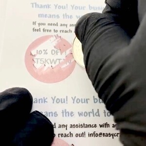 100 Pack Blue Round Scratch off Promotional Stickers, 1 Inch - EMB1060 ...