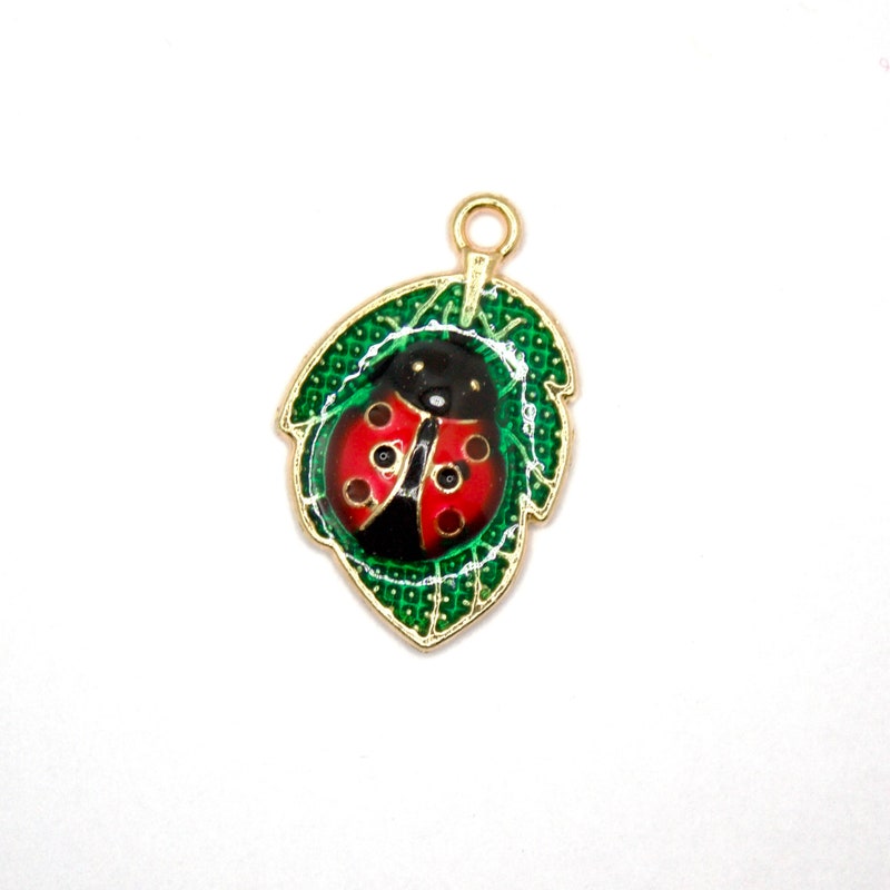 Ladybug Charms - Etsy