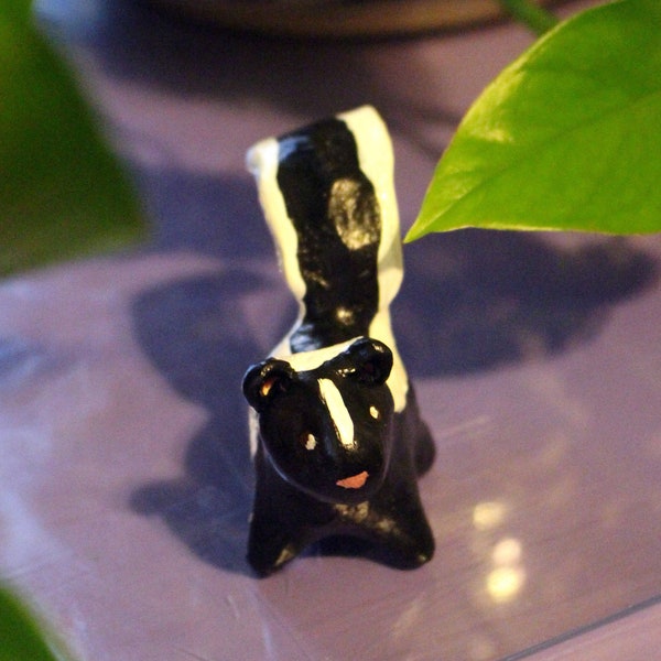 Ceramic Skunk - Etsy