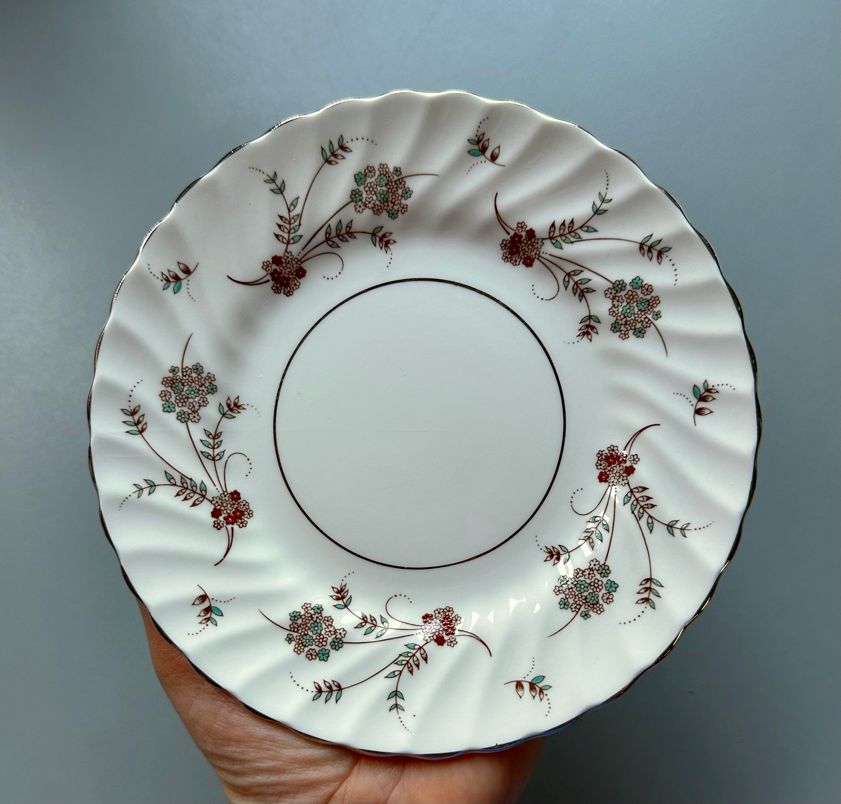 Vintage Foley Bone China “mandarin” by Hazel Thumpston Saucer/plate 6 3 ...