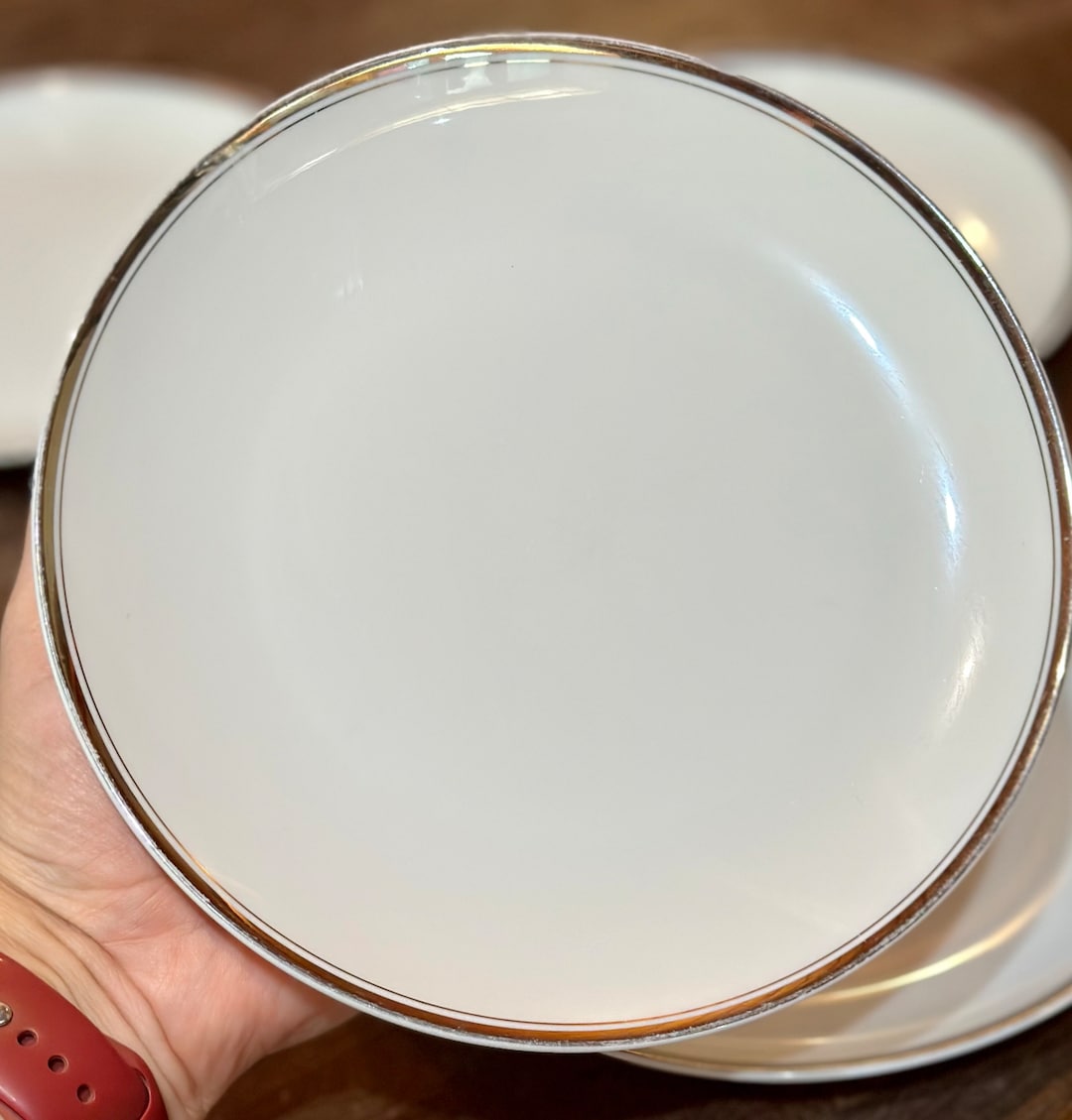 Fukagawa Arita Platinum Handpainted 7 Plate, Salad Plate Pattern No ...