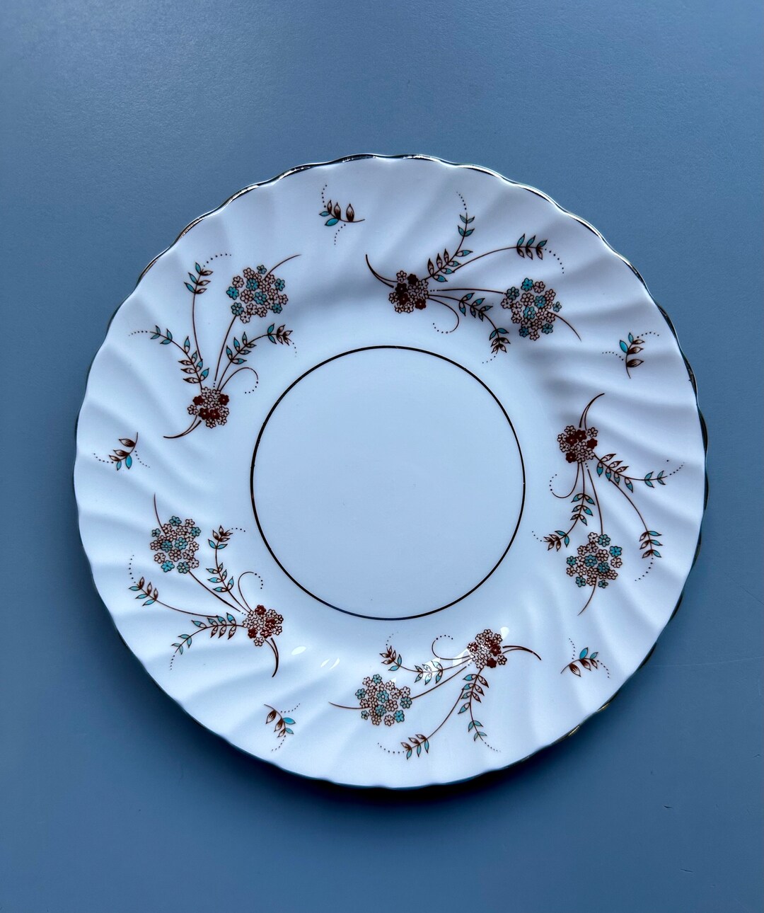 Vintage Foley Bone China “mandarin” by Hazel Thumpston Saucer/plate 6 3 ...