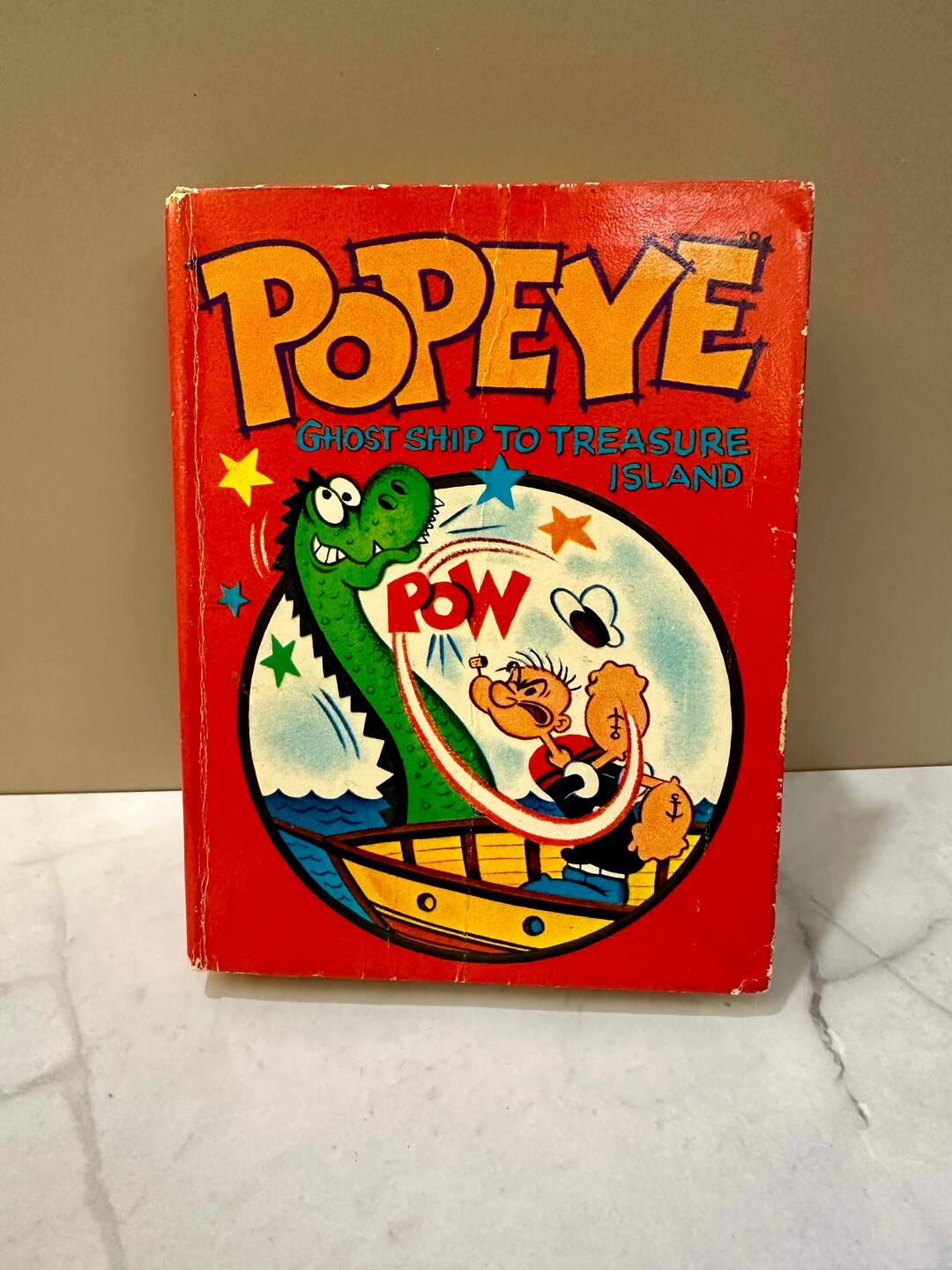 Popeye 1967 Vintage Book - Ghost Ship to Treasure Island by Paul S ...