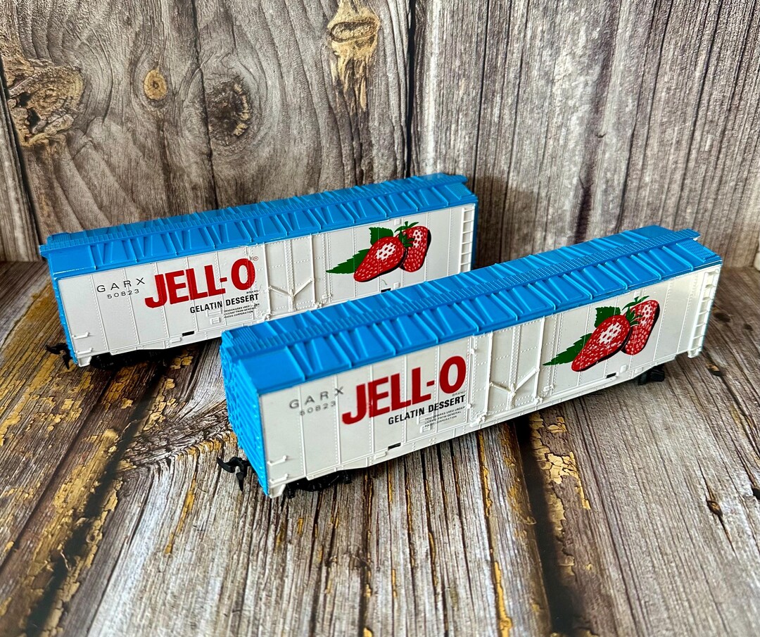 Vintage Tyco Jell-o Gelatin Dessert Train Car. - Etsy