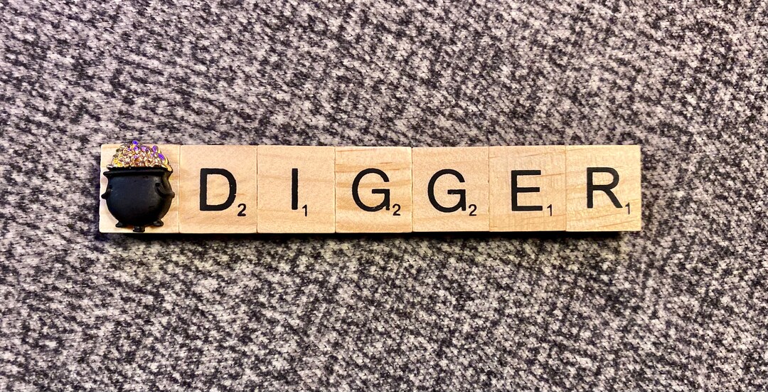 Gold Digger Magnet - Etsy