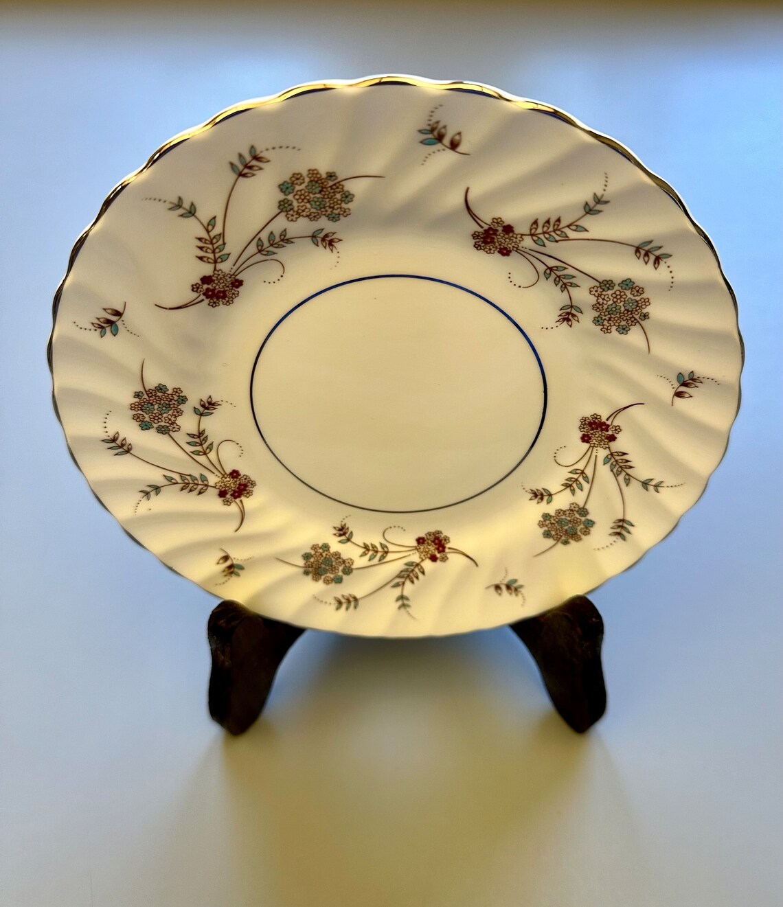 Vintage Foley Bone China “mandarin” by Hazel Thumpston Saucer/plate 6 3 ...