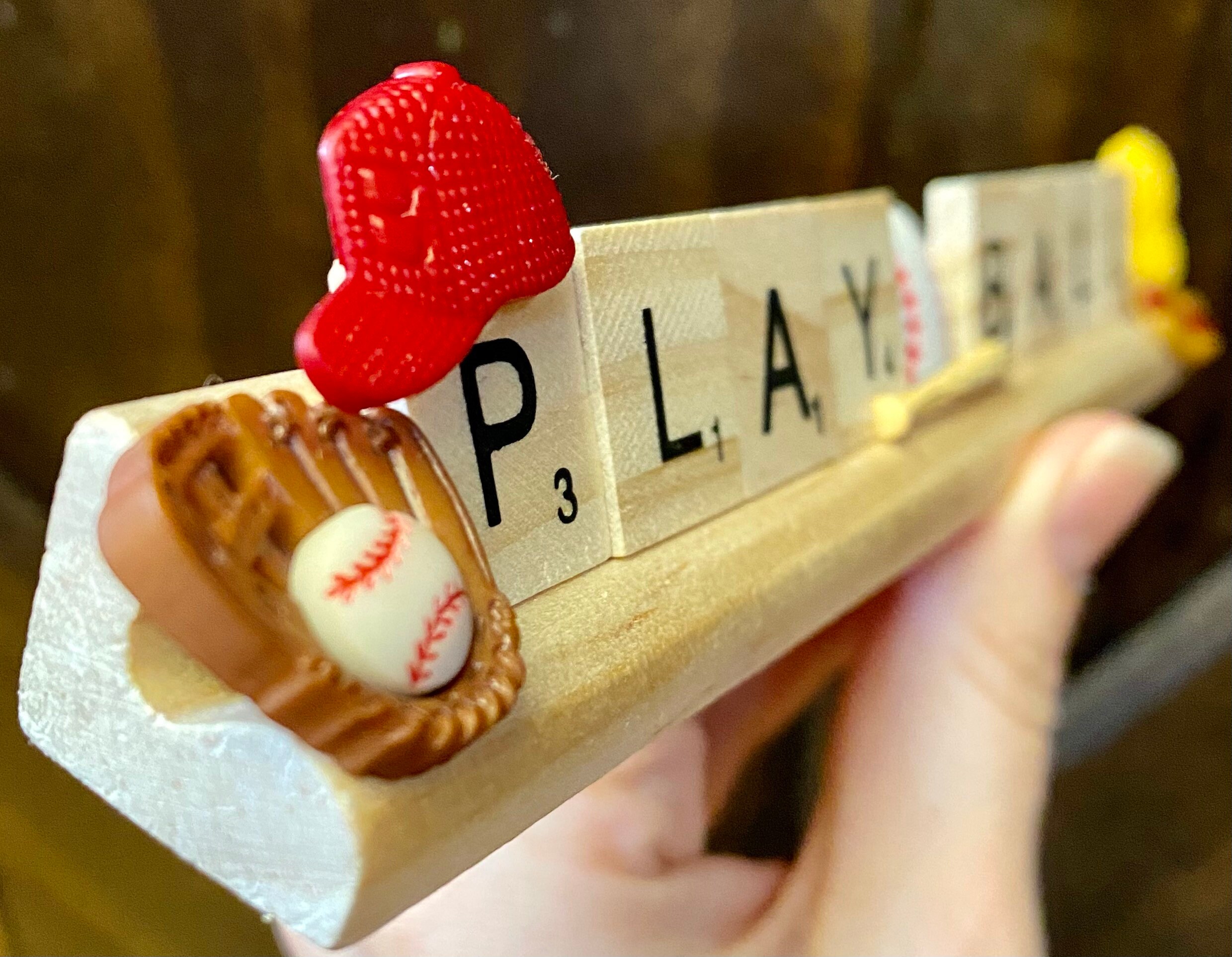 Baseball Name Plate, Baseball Gift, Play Ball - Etsy