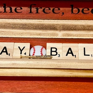 Baseball Name Plate, Baseball Gift, Play Ball - Etsy