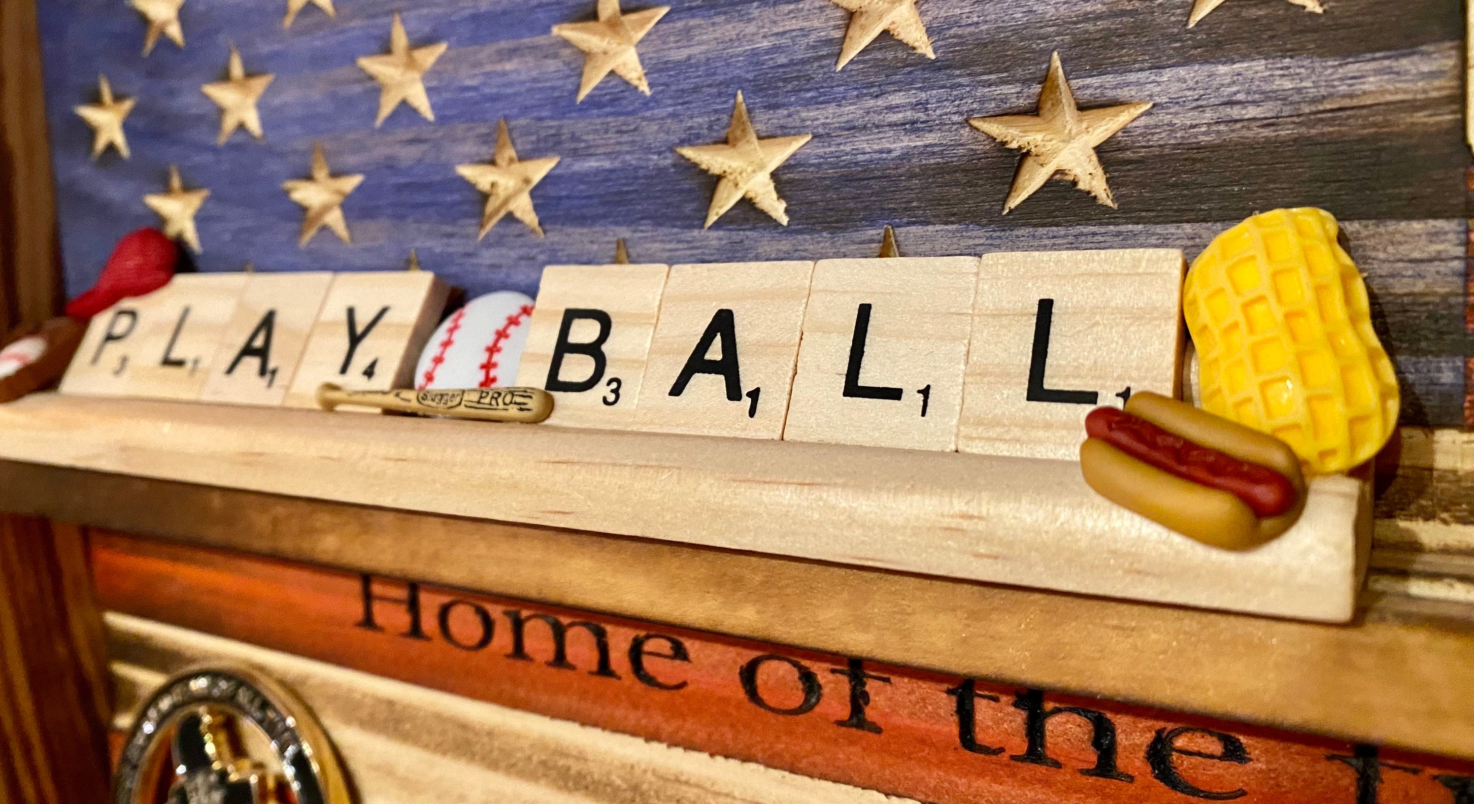 Baseball Name Plate, Baseball Gift, Play Ball - Etsy