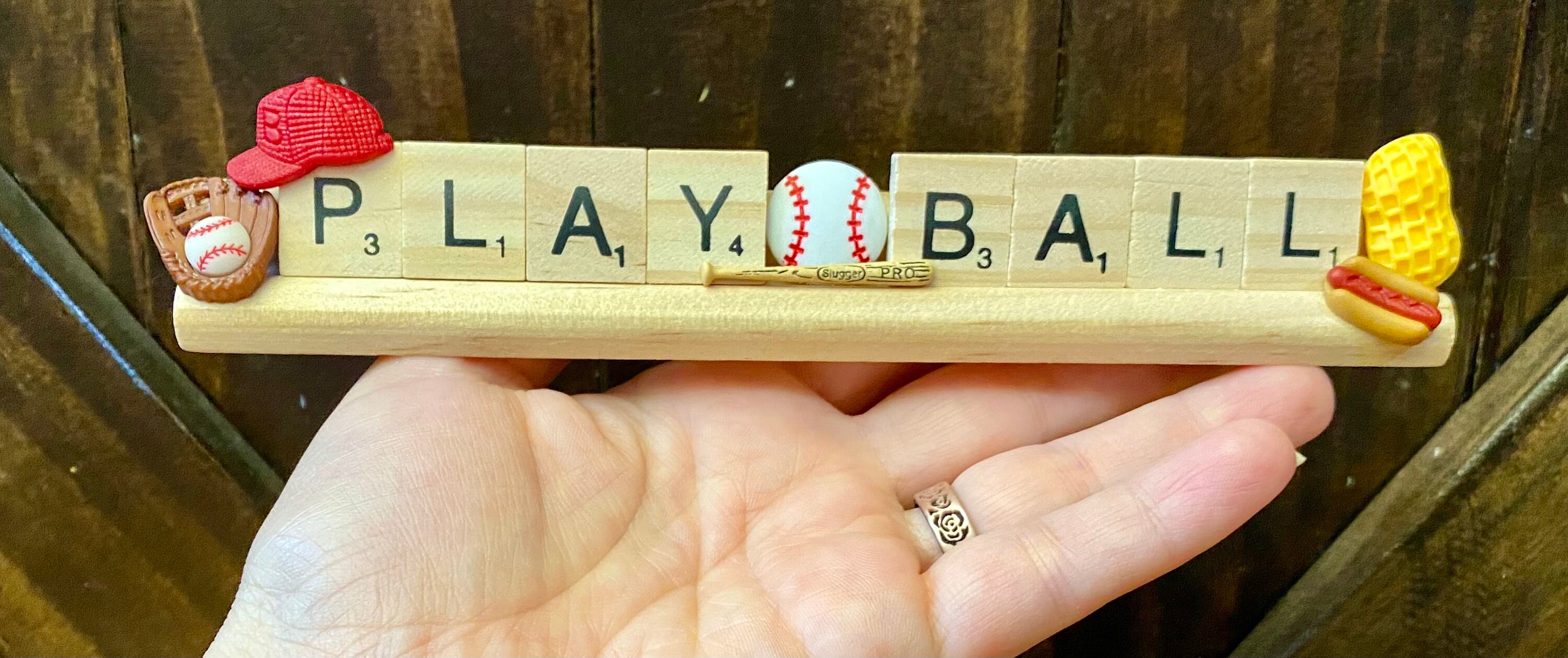 Baseball Name Plate, Baseball Gift, Play Ball - Etsy