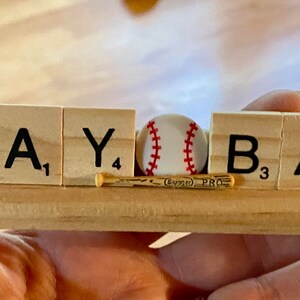 Baseball Name Plate, Baseball Gift, Play Ball - Etsy