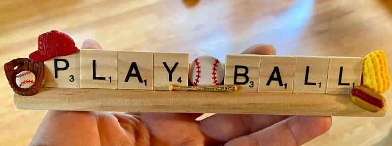 Baseball Name Plate, Baseball Gift, Play Ball - Etsy