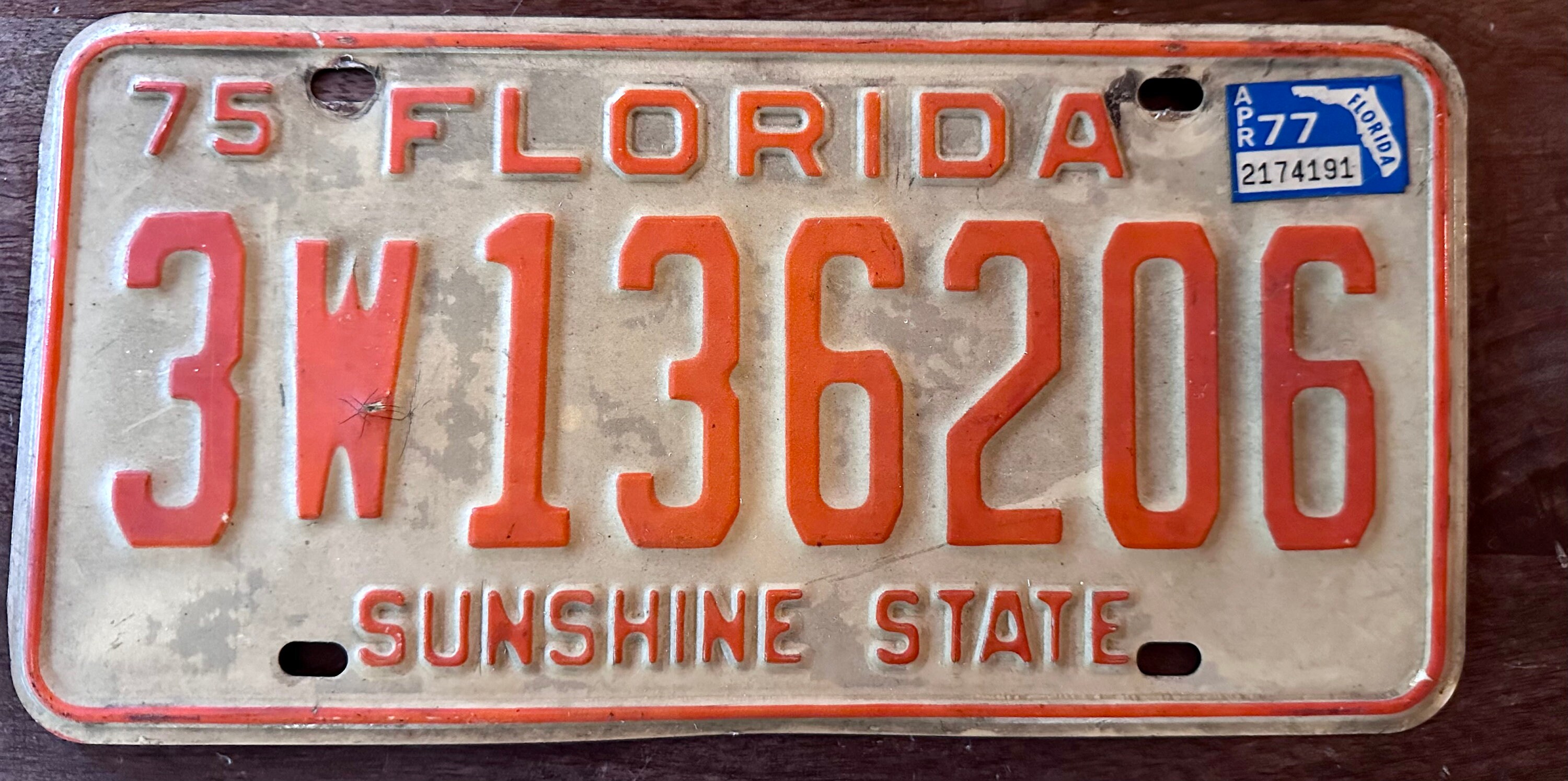 1975 Florida License Plates. Florida Plates - Etsy