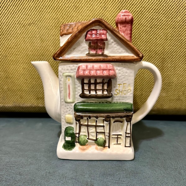 Cottage Teapot - Etsy