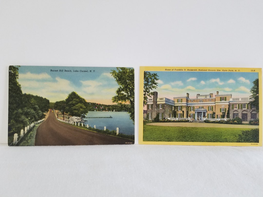 Vintage Linen Postcards; Curteich Linen Postcards; Old Linen Postcards ...