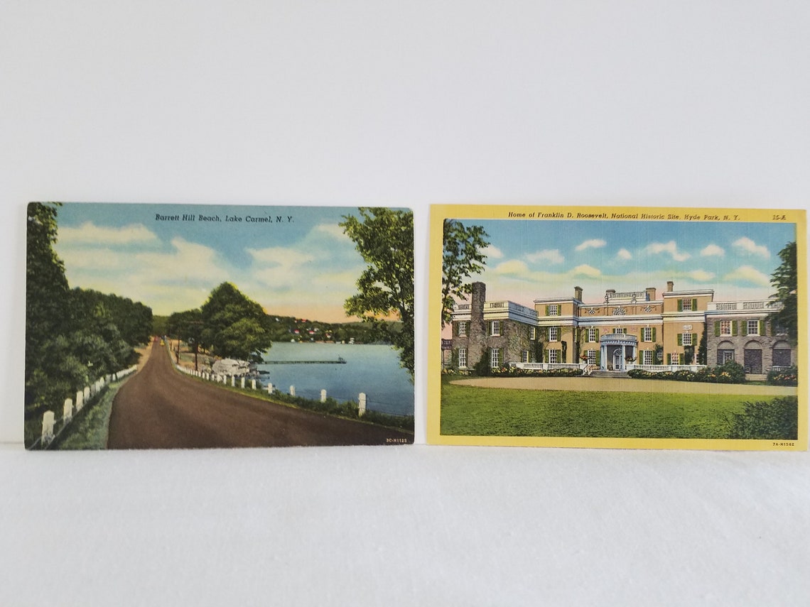 Vintage Linen Postcards Curteich Linen Postcards Old Linen - Etsy Ireland