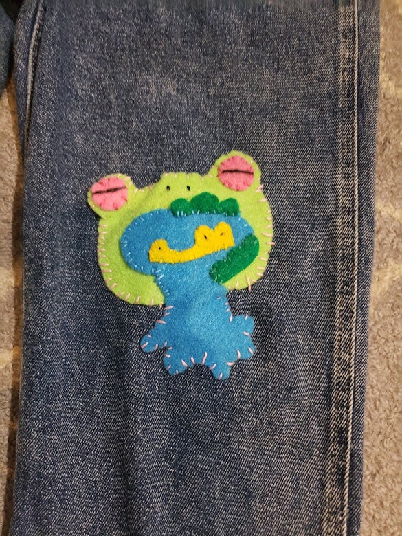 Patch Work Fun Jeans! - Etsy