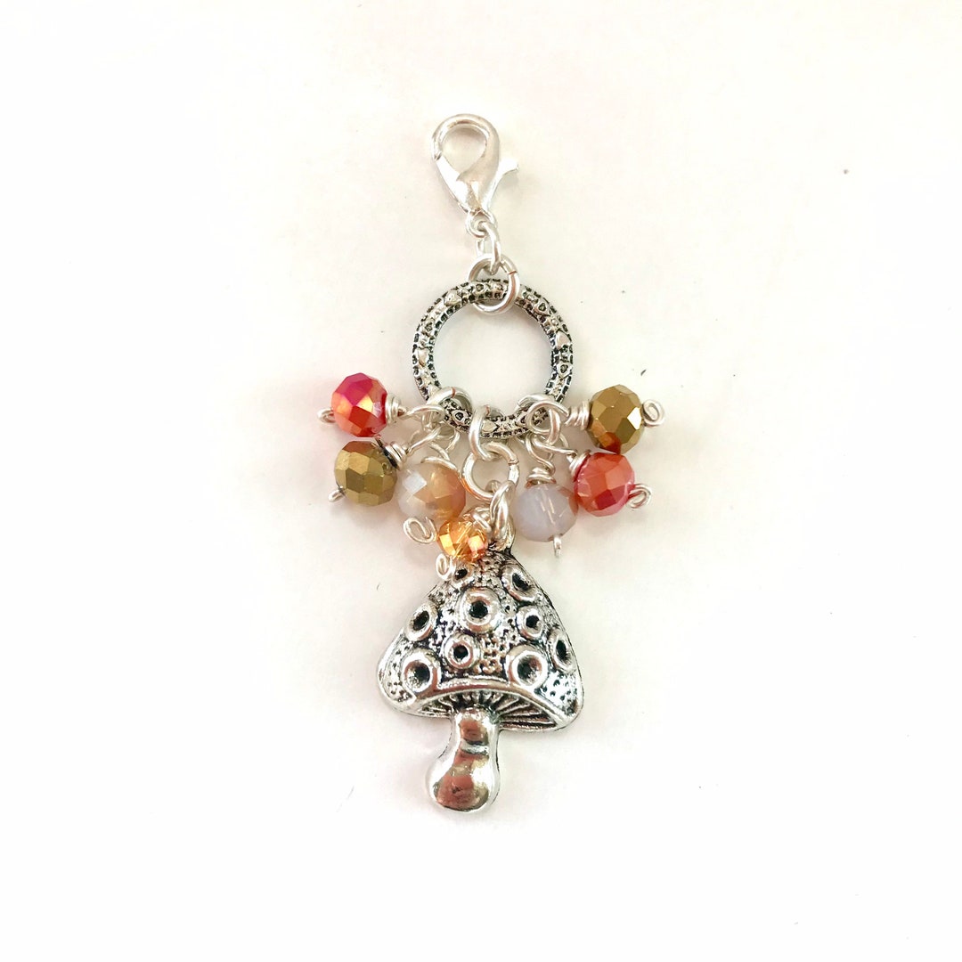 Mushroom Travelers Notebook Charm, Travelers Notebook Accessories ...