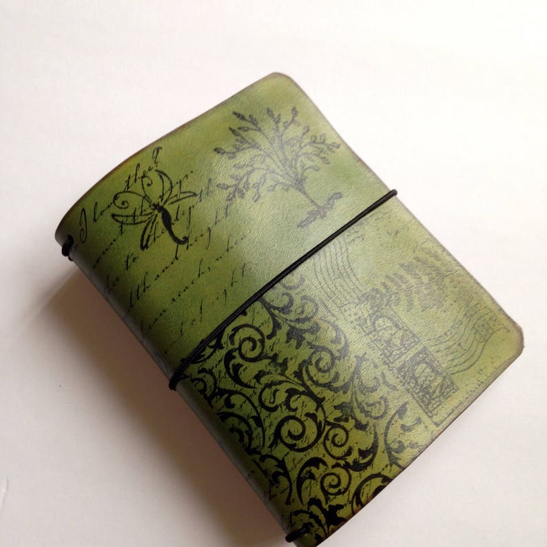 Travelers Notebook Cover Home School Planner Leather - Etsy